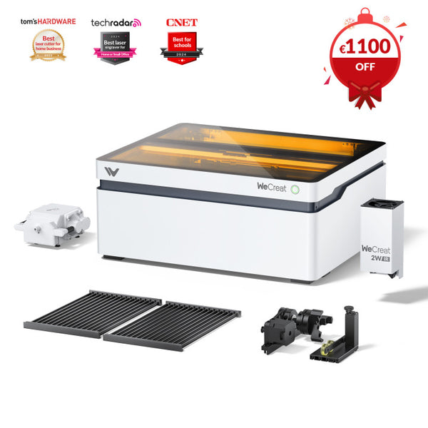 WeCreat Vision: Laser is Finally Easy with our Laser Engraving Machine